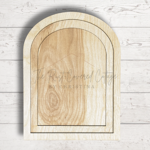 Arched Display Frame| DIY Wood Kit – The Rust-Covered Cottage, LLC