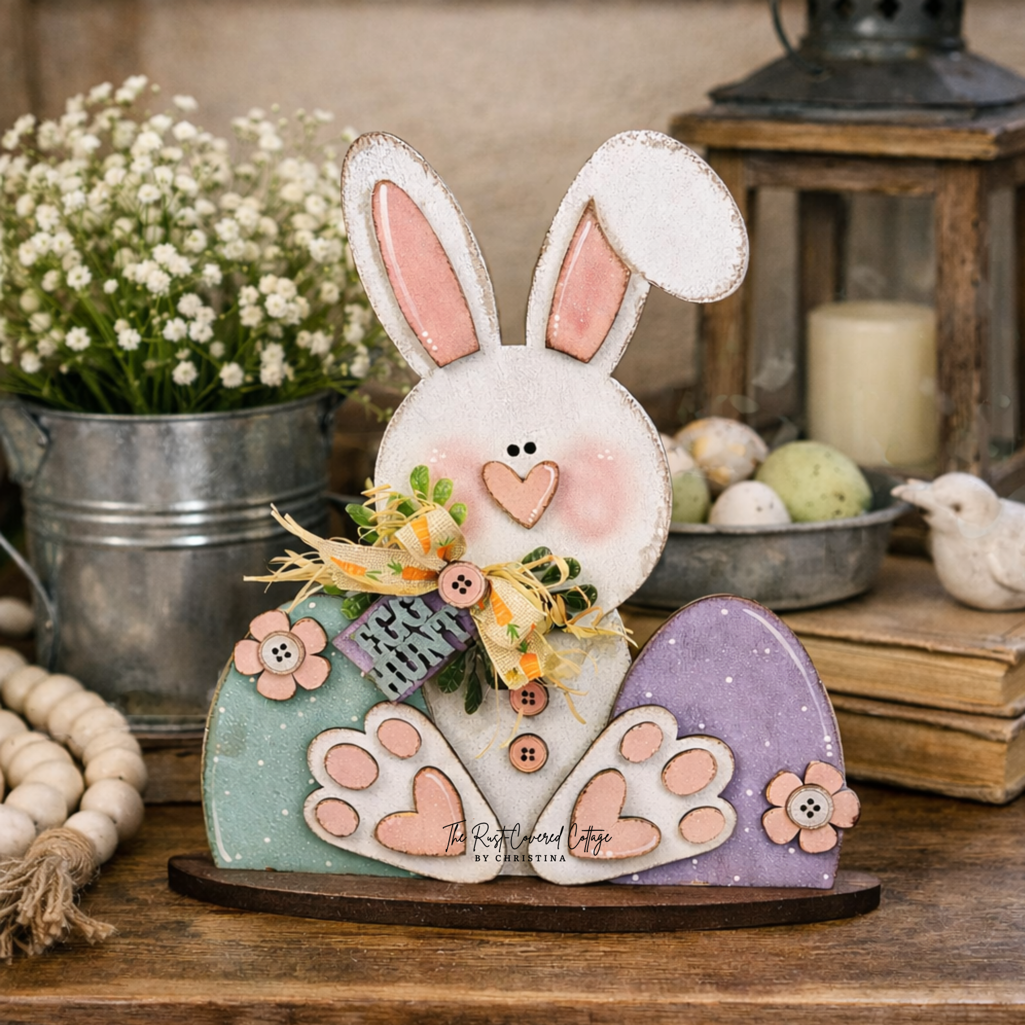 Bunny Shelf Sitter Wood Kit | DIY Spring & Easter Decor – The Rust ...
