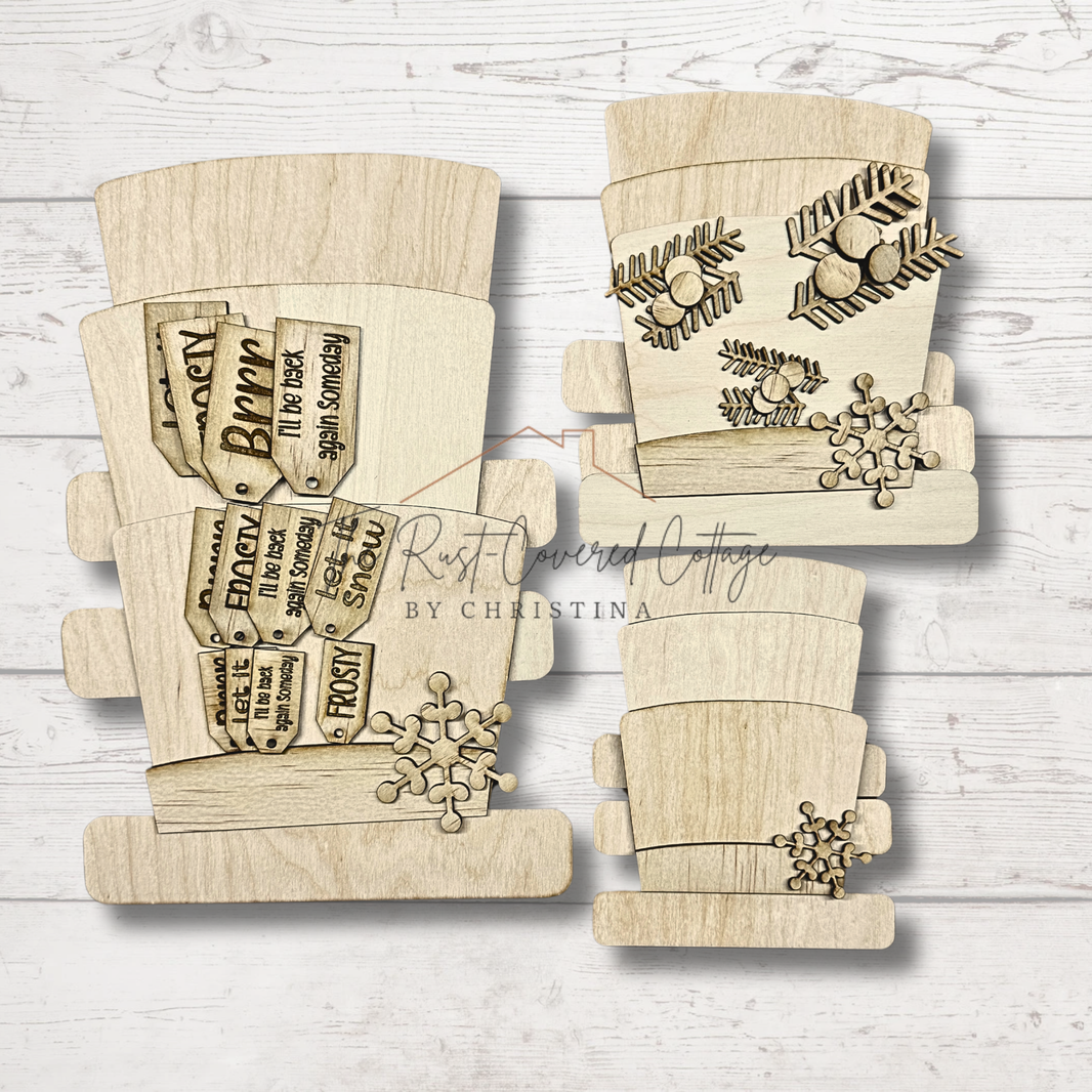 Christmas & Winter Collection | DIY Wood Kits for Seasonal Decor & Gif ...