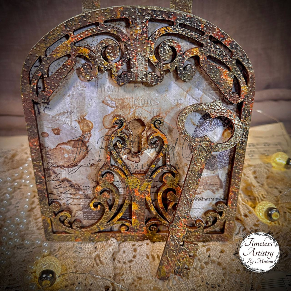 Ornate Padlock | DIY Wood Kit – The Rust-Covered Cottage, LLC