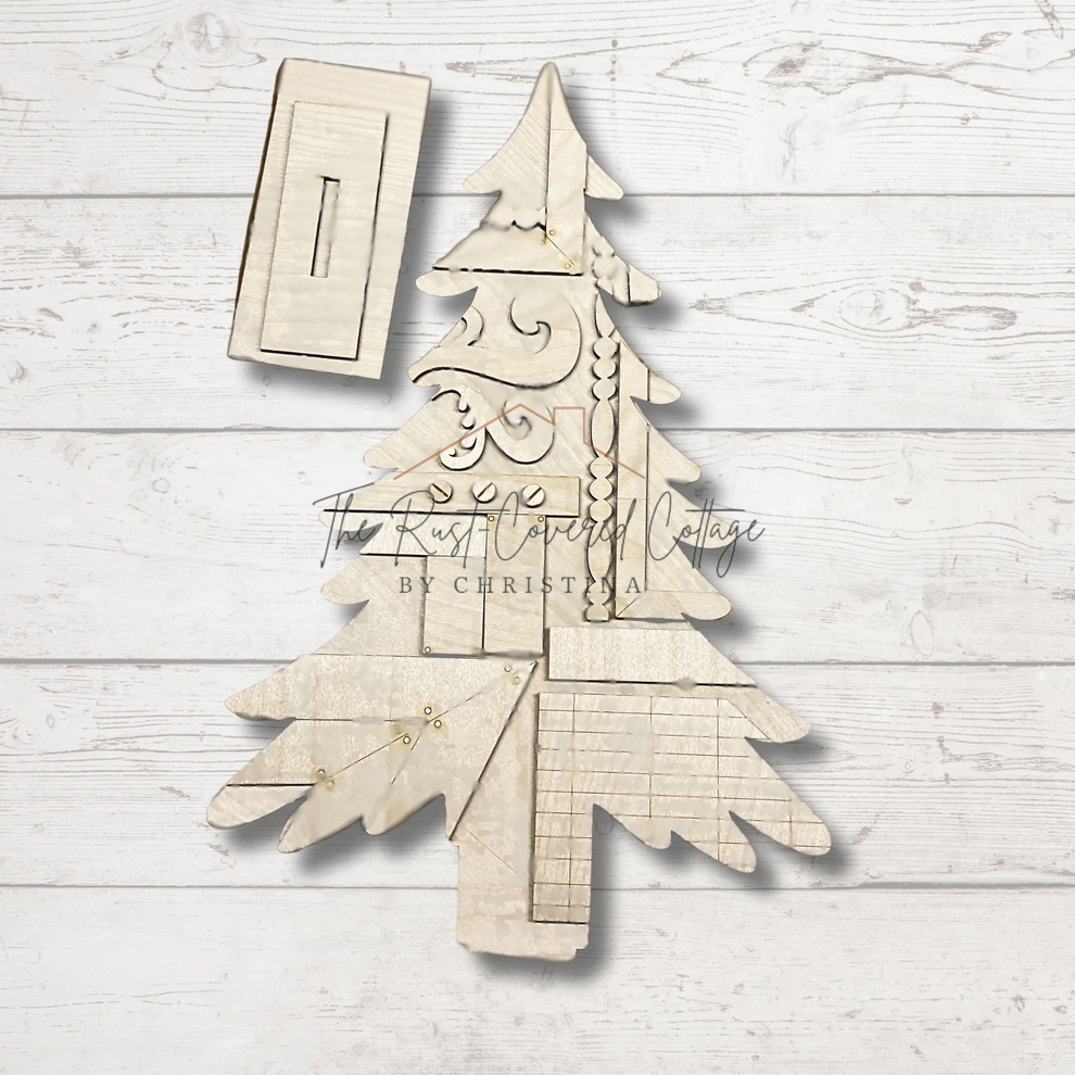 Vintage Rustic Trees - Set of 3 | DIY Wood Decor – The Rust-Covered ...